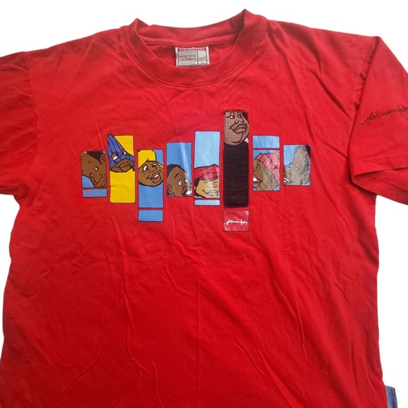 FUBU | Shirts | Vintage 9s Platinum Fubu Fat Albert Junkyard Gang Rare ...